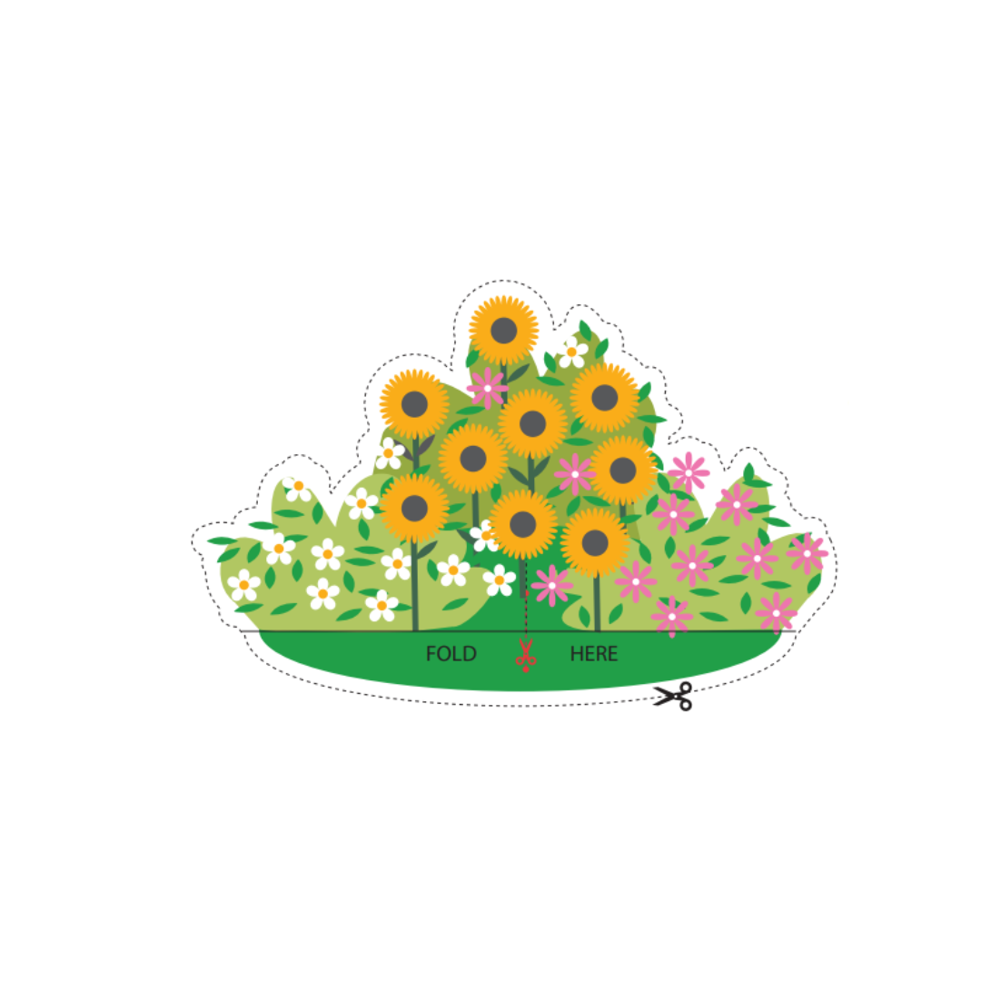 Free Kids Craft | Village Flowers and Fire Hydrant Printable – Confetti ...